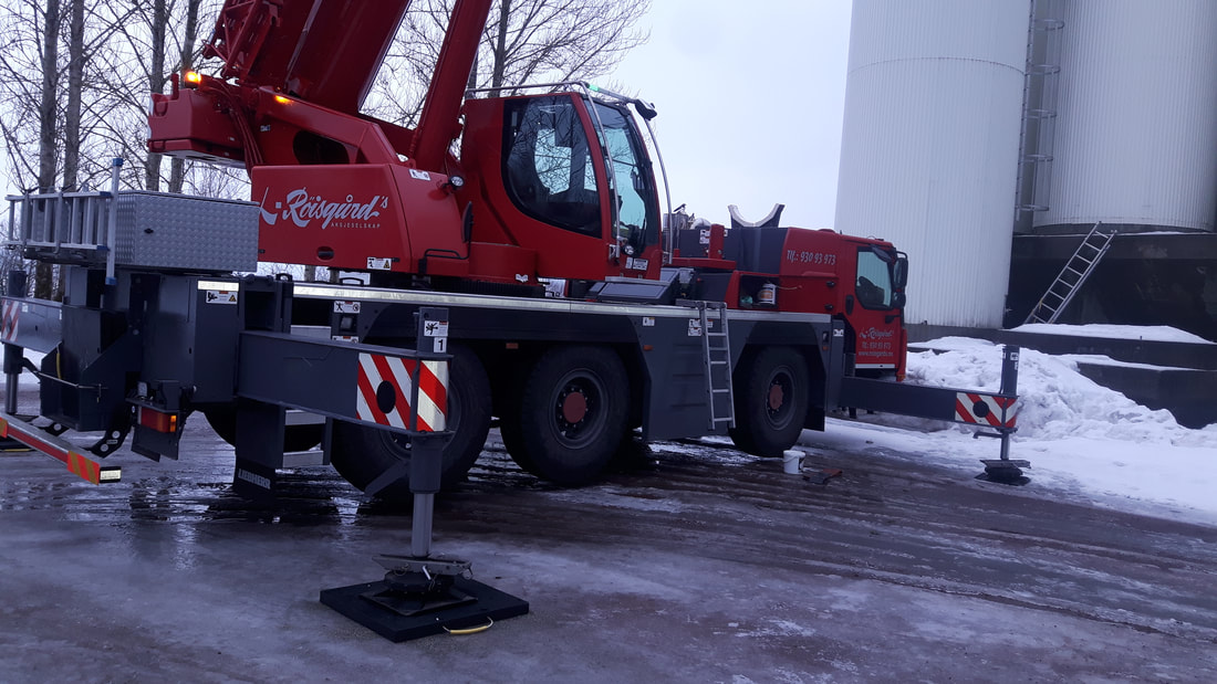 Mobilkran utleie, ring oss for tilbud - L-Röisgard's AS