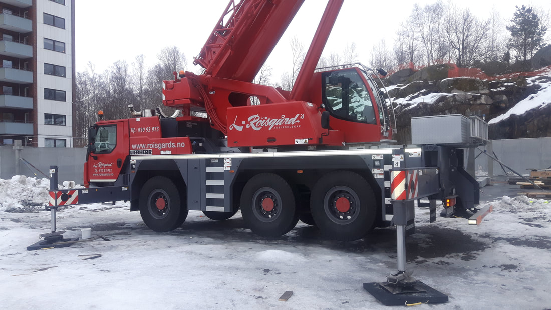 Mobilkran utleie, ring oss for tilbud - L-Röisgard's AS